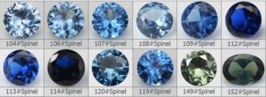 SPINEL COLOR CHART