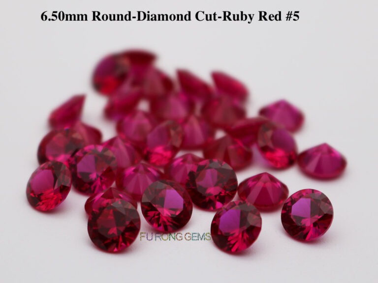 Lab Created Synthetic Ruby Red 5# Corundum Gemstones China Suppliers ...