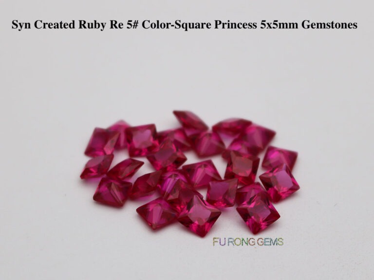 Lab Created Synthetic Ruby Red 5# Corundum Gemstones China Suppliers ...