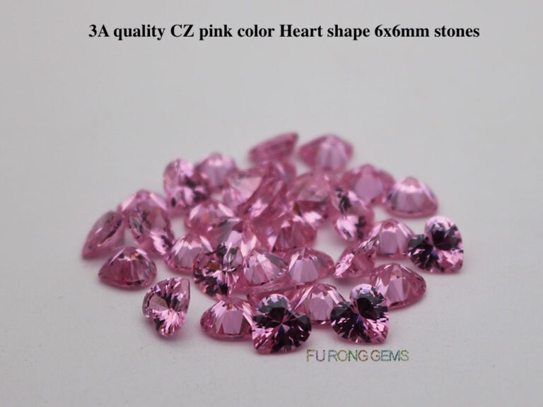 Cubic zirconia Pink Color Loose CZ Stones China Wuzhou Supplier and ...
