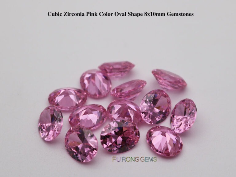 Cubic zirconia Pink Color Loose CZ Stones China Wuzhou Supplier and ...