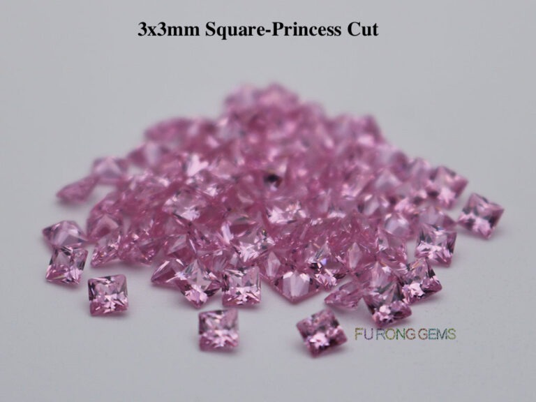 Cubic zirconia Pink Color Loose CZ Stones China Wuzhou Supplier and ...