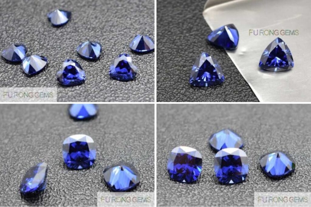 Cubic Zirconia Tanzanite blue Color CZ Loose gemstones China Wholesale ...