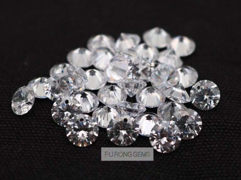 Cubic Zirconia White Round AAA,Loose CZ White AAA Quality Stones China ...