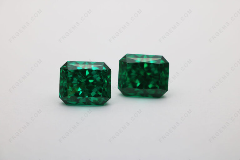 Bulk Wholesale Octagon Crushed Ice Cut Emerald Green Color Loose Cubic ...